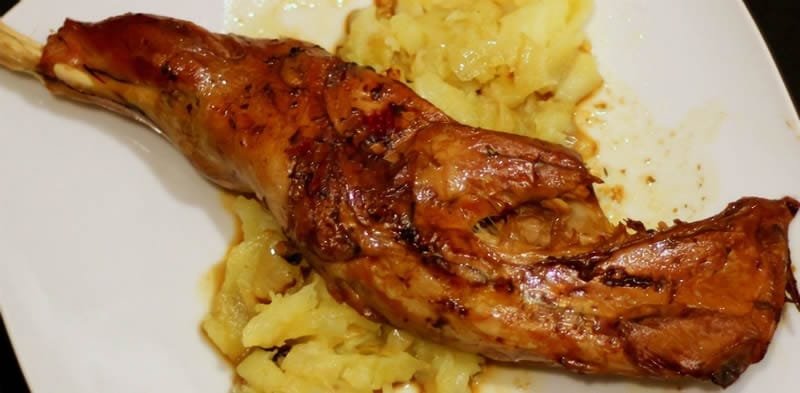 Como Hacer Cabrito Asado En Salsa Lasrecetasdelchef